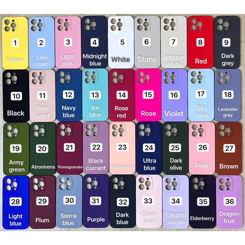 Накладка Silicone Case Full Camera Protective (NO LOGO) iPhone 16e