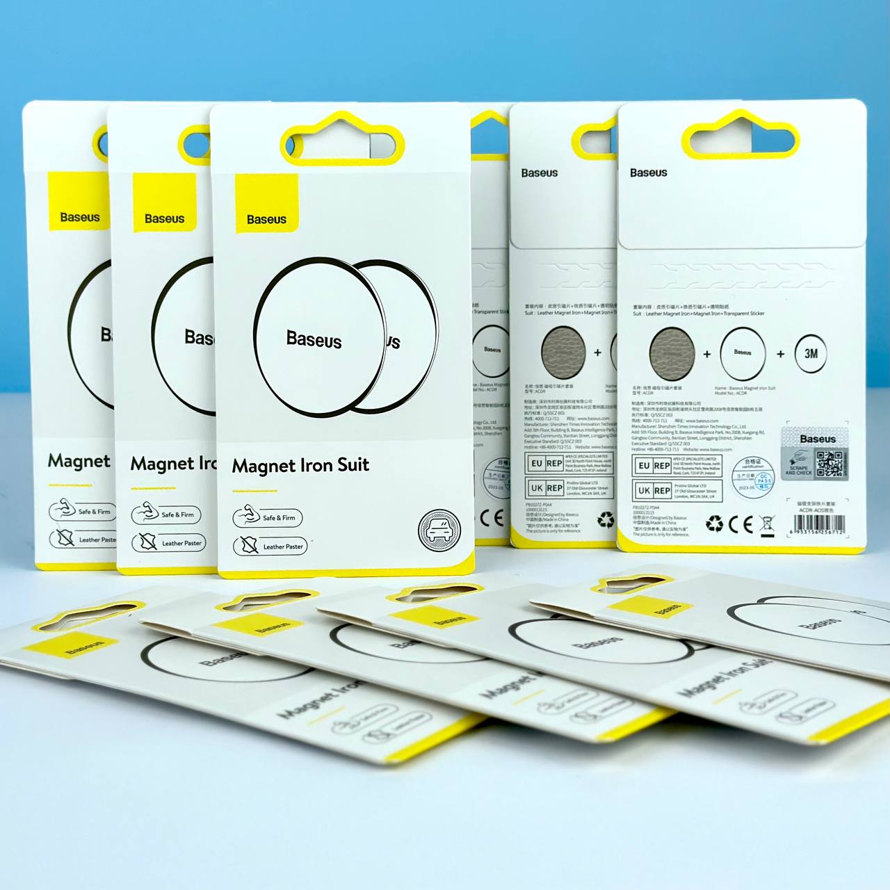 Пластина Baseus Maneti iron Suit для з'єднання телефону з магнітним ...